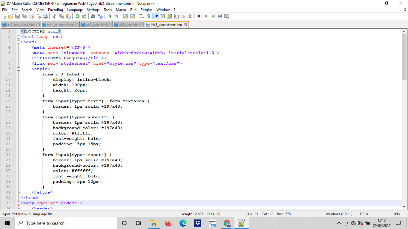 GitHub - DeniLuqmantoro/Lab3Web