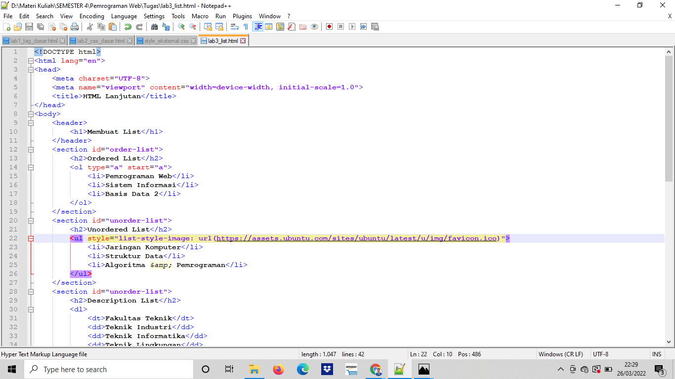 GitHub - DeniLuqmantoro/Lab3Web