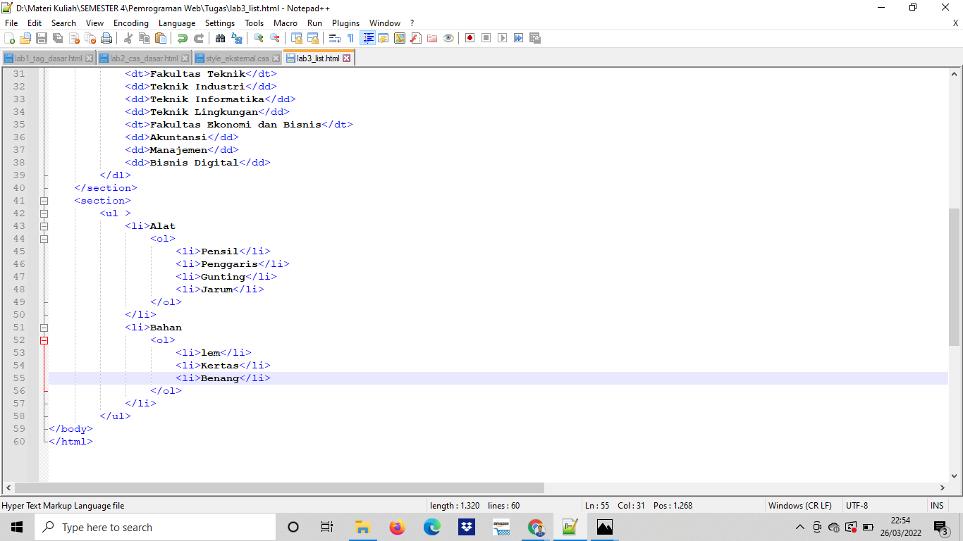 GitHub - DeniLuqmantoro/Lab3Web