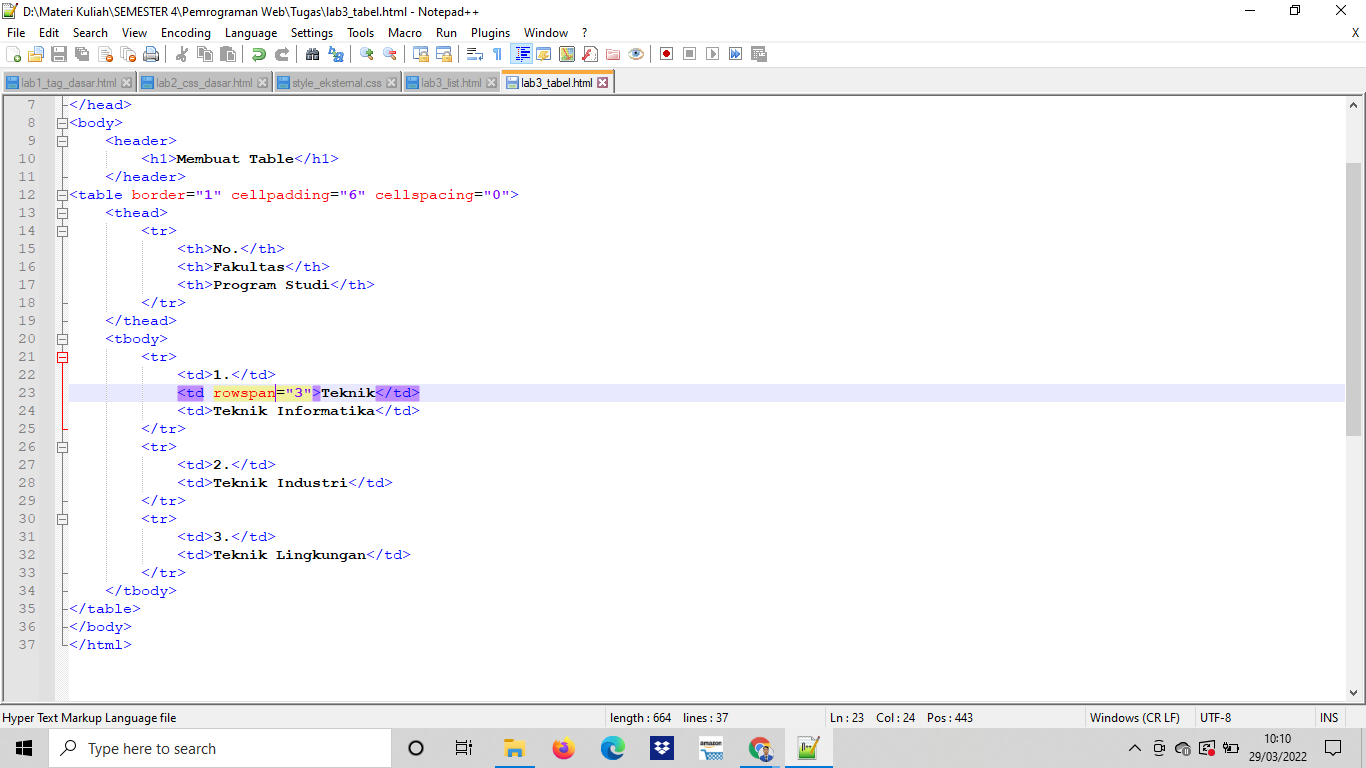 GitHub - DeniLuqmantoro/Lab3Web