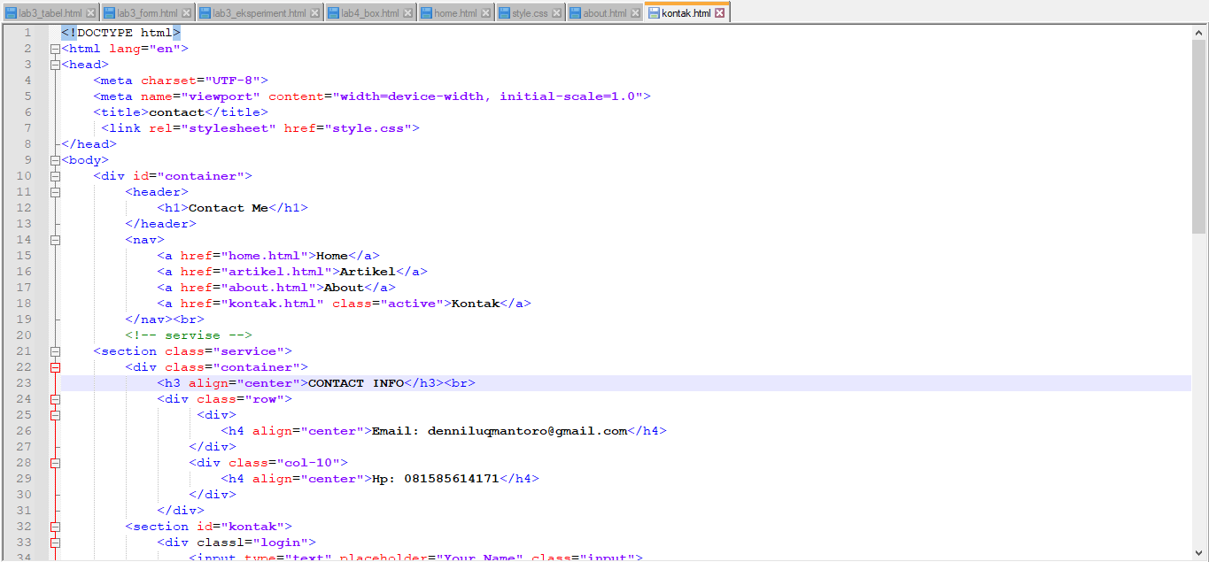 GitHub - DeniLuqmantoro/Lab4Web