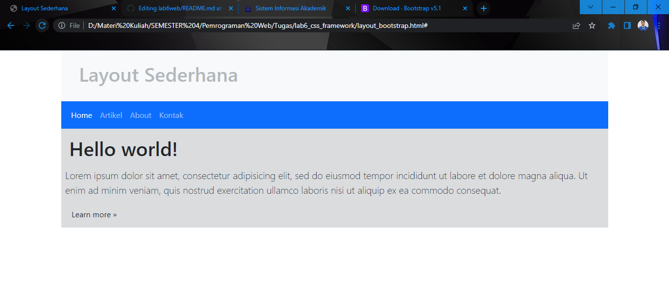 GitHub - DeniLuqmantoro/lab6web