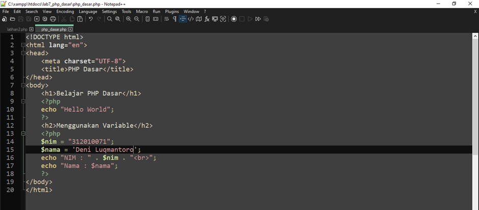 GitHub - DeniLuqmantoro/lab7web