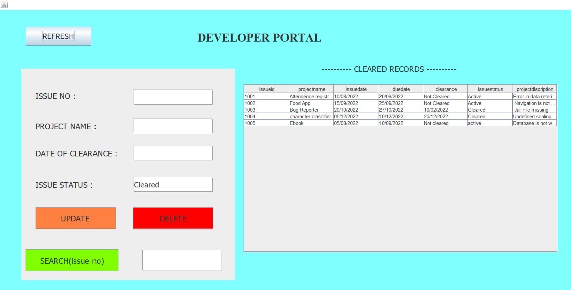 GitHub - gaanapathysp/Issue-_tracking_system