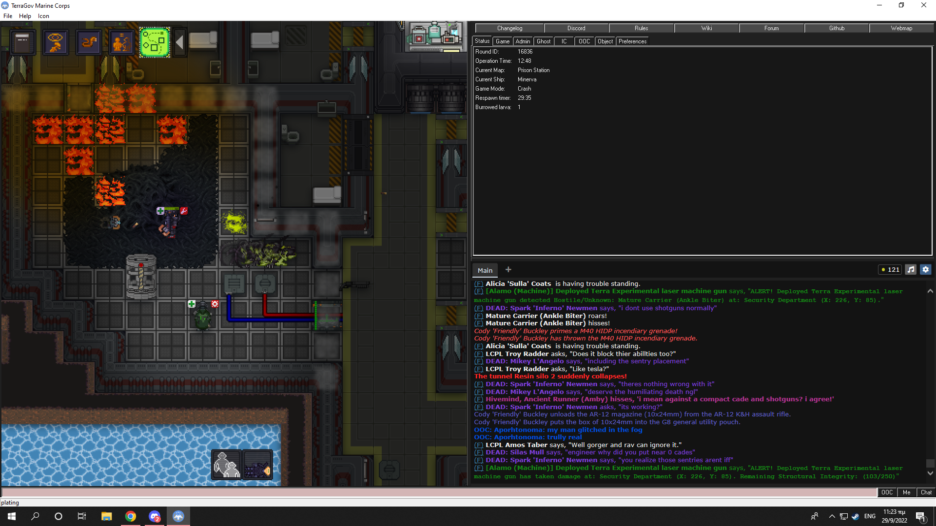 Glitching Inside Fog Wall With Teleporters · Issue 11099 · Tgstationterragov Marine Corps · Github 