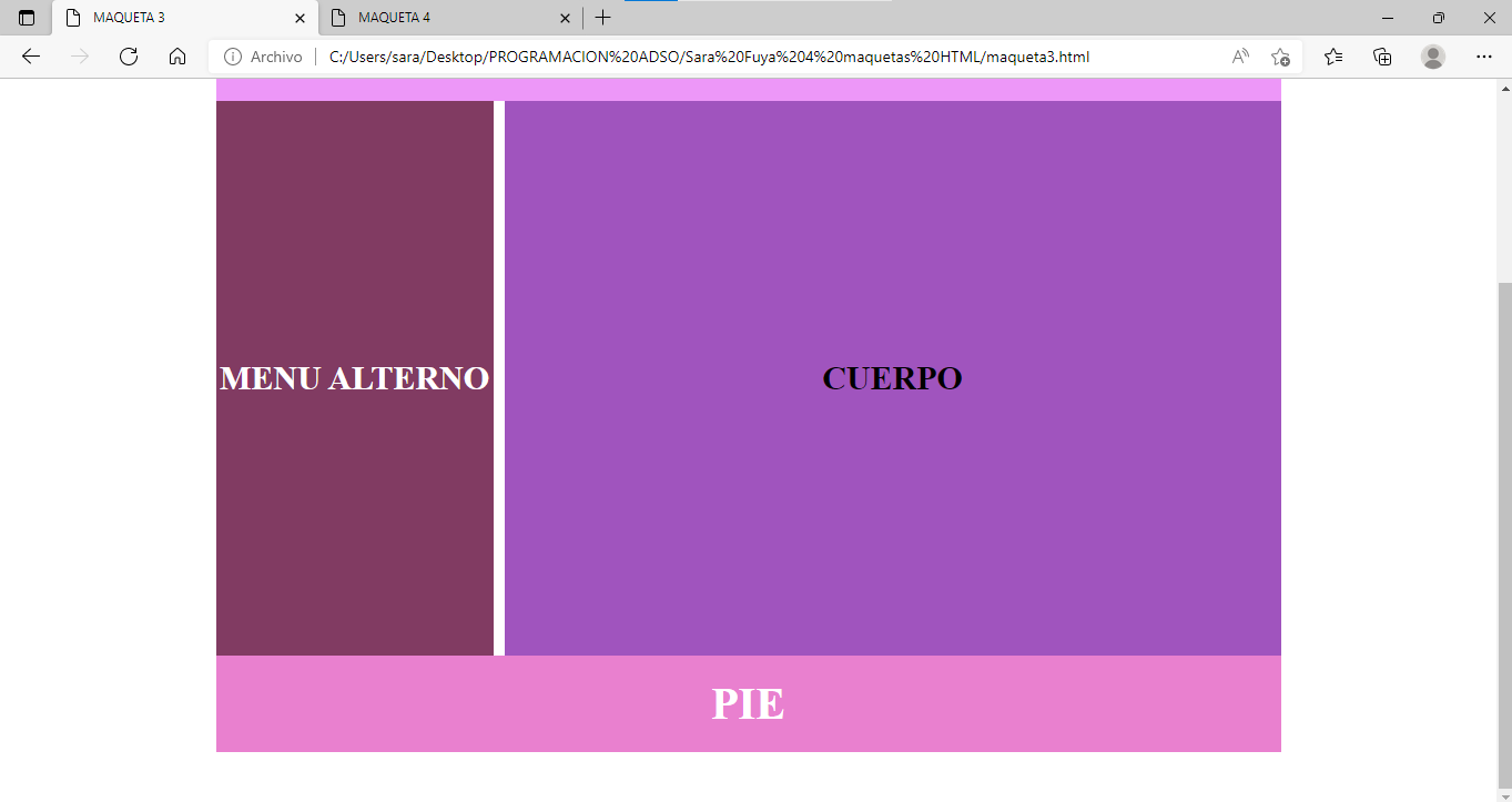 GitHub - SarakFuya/Plantillas-HTML: Este proyecto evidencia las 4 maquetas utilizando html 5