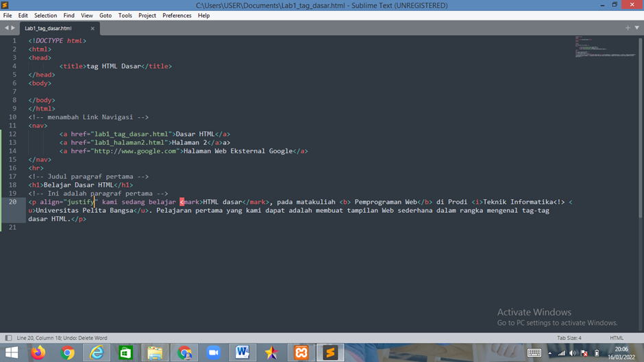 GitHub - monicafabiolapasaribu/Lab-1-web