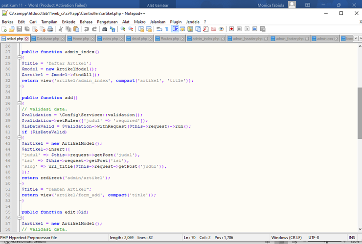 GitHub - monicafabiolapasaribu/lab11web