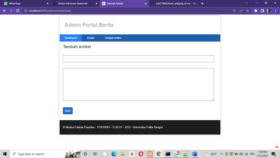 GitHub - monicafabiolapasaribu/lab11web