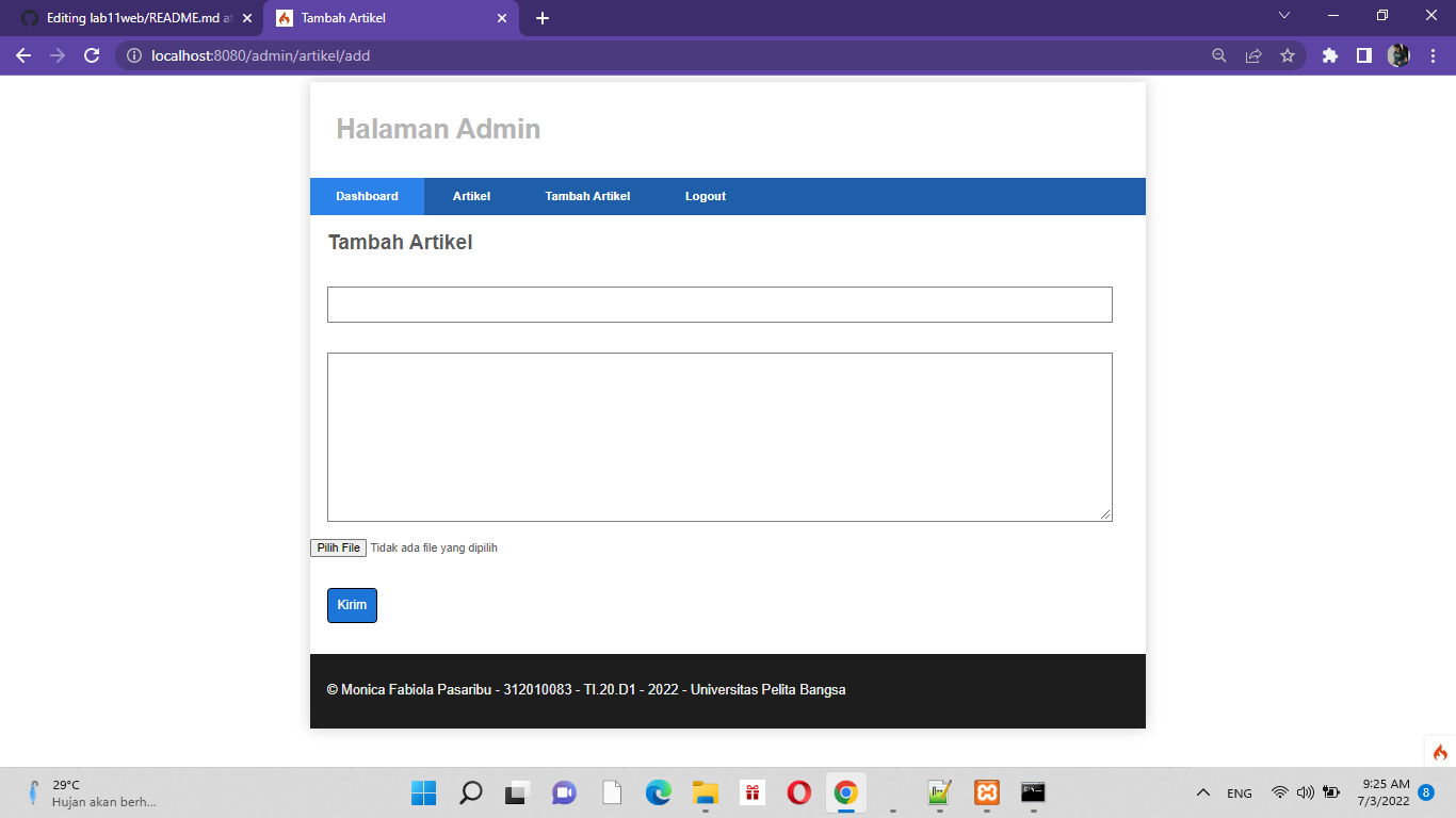 GitHub - monicafabiolapasaribu/lab11web