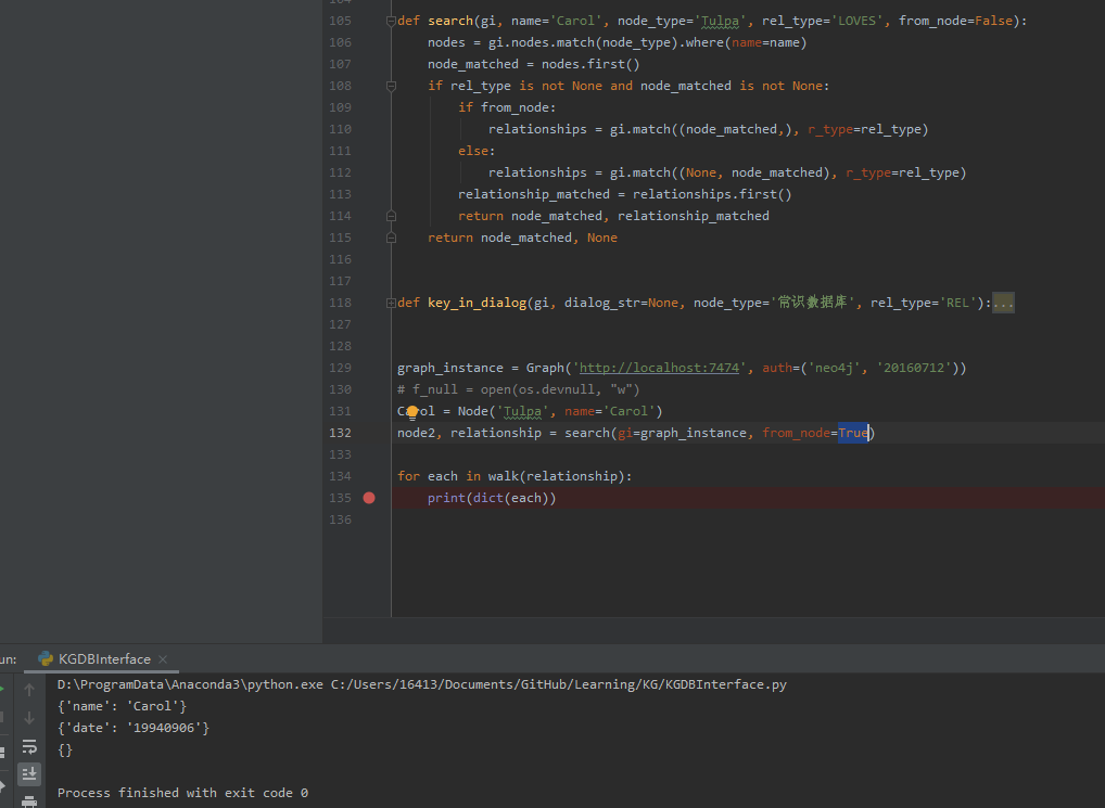 The first node generated by walk() cannot be transformed into a dictionary · Issue #770 · neo4j ...