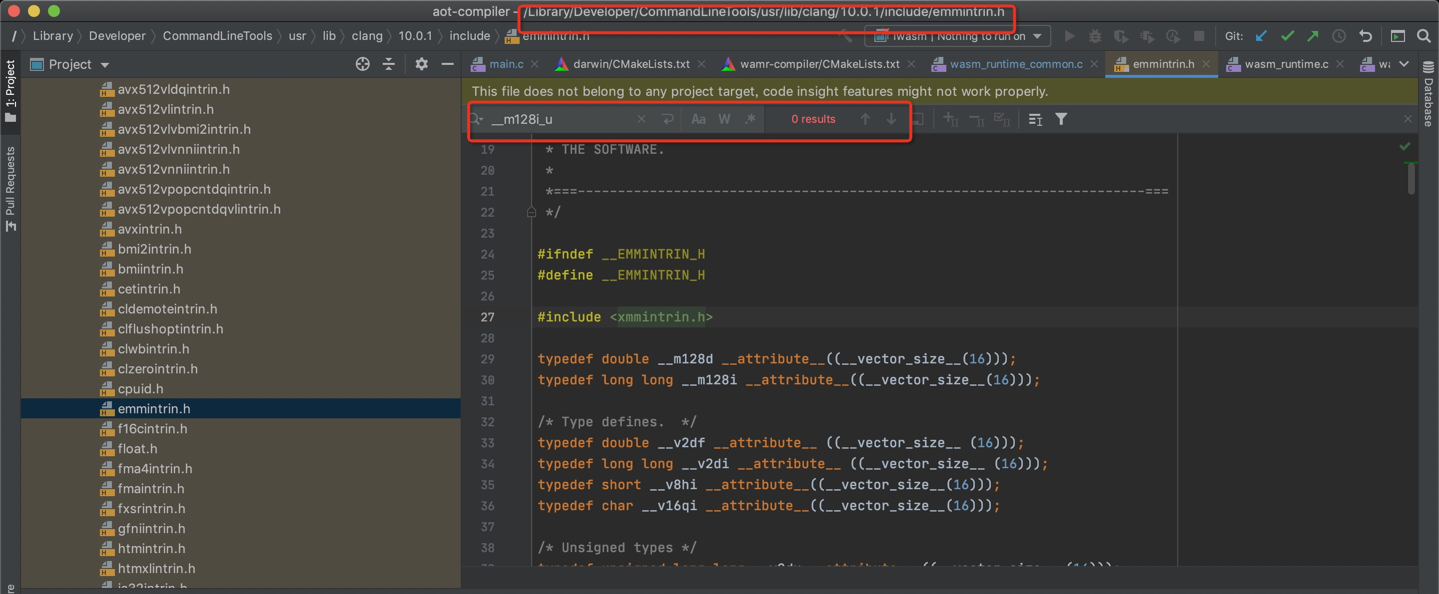 Build wamrc AoT compiler error: "error: function cannot return function type" · Issue #464 ...