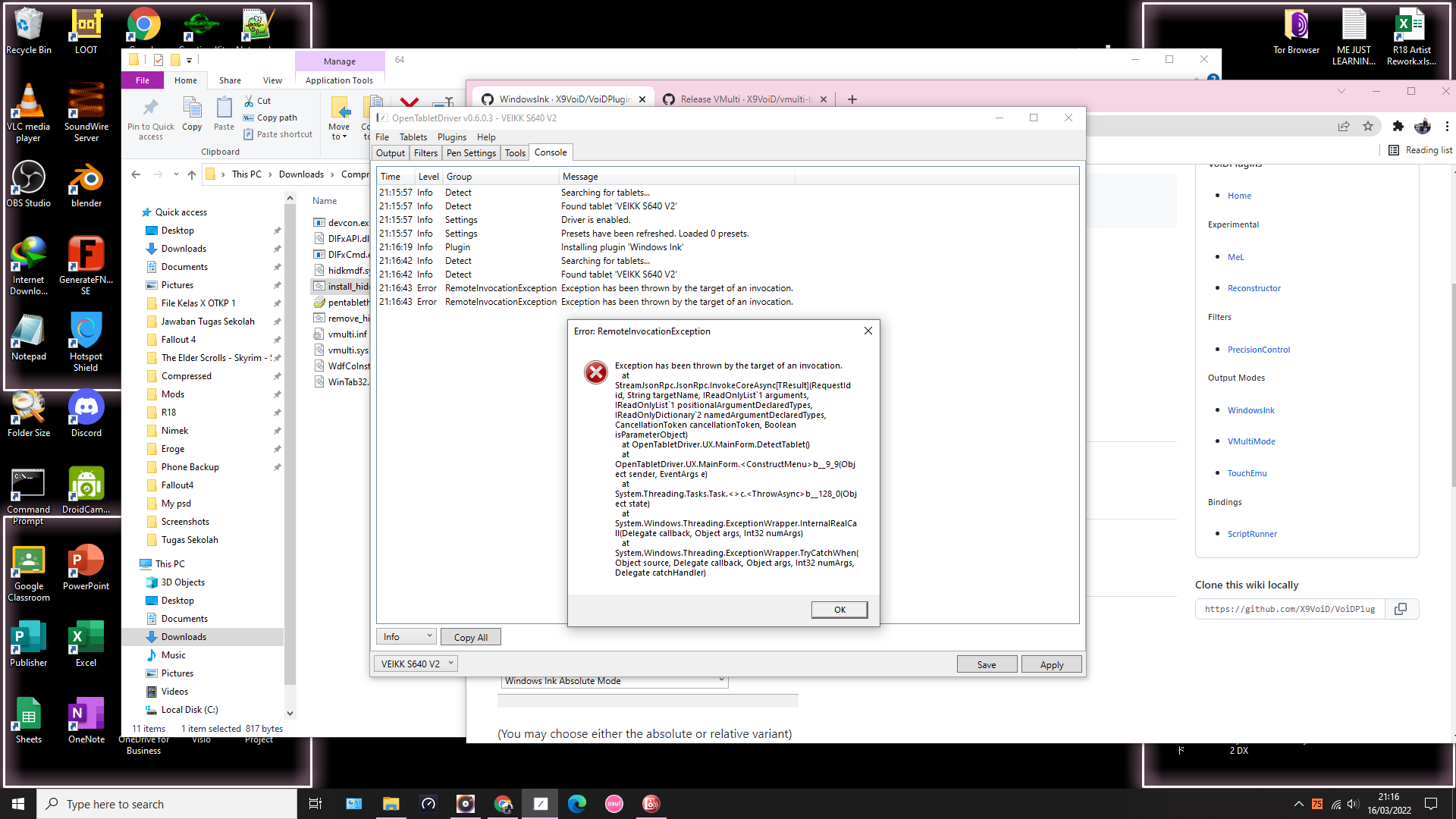 Support Request: WindowsInk not working · Issue #2126 · OpenTabletDriver/OpenTabletDriver · GitHub