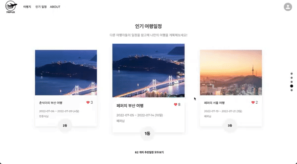 Github Heemin96tripus Java Spring Boot React를 이용한 여행사이트 Project