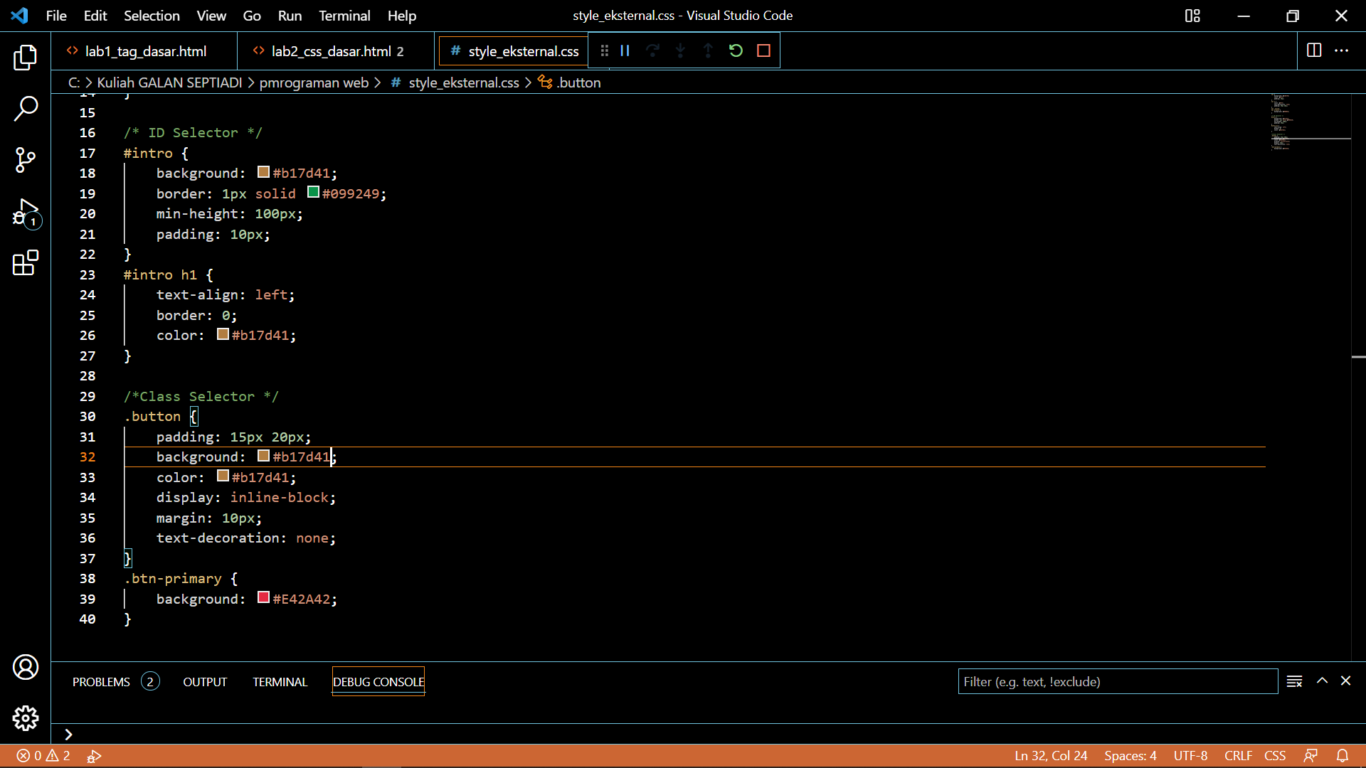GitHub - galanseptiadi/Lab2Web