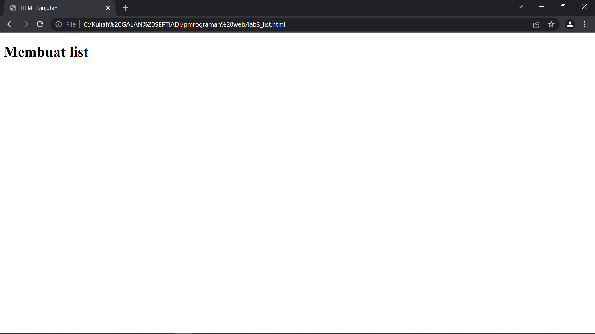 GitHub - galanseptiadi/Lab3Web