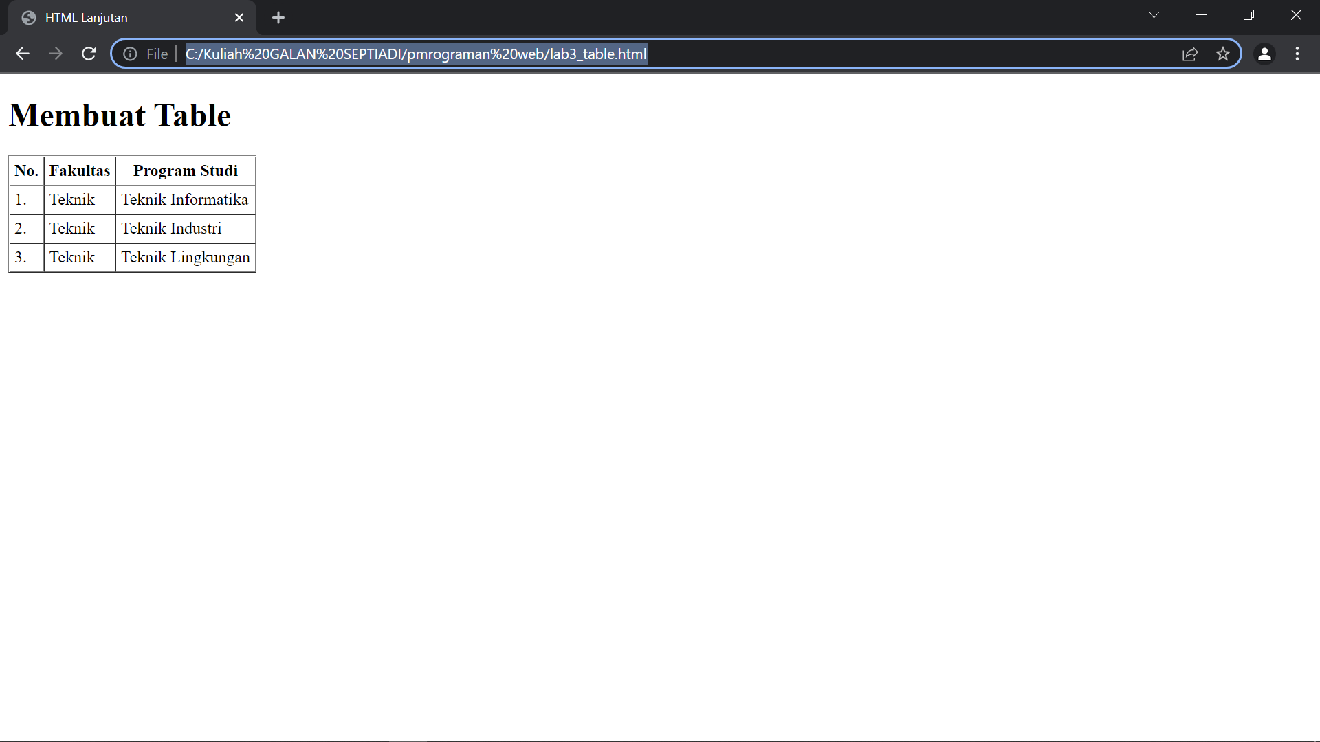 GitHub - galanseptiadi/Lab3Web