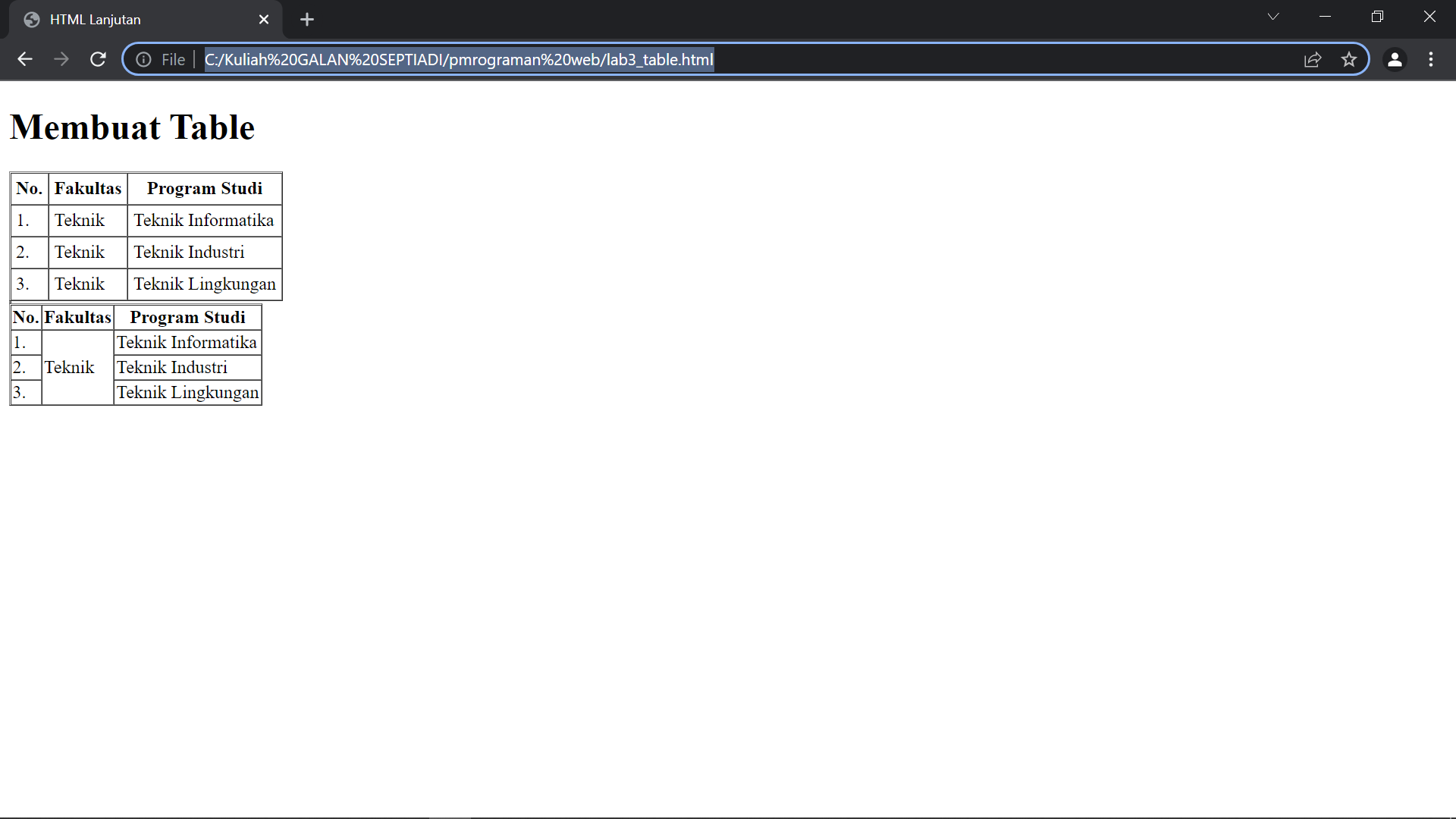 GitHub - galanseptiadi/Lab3Web
