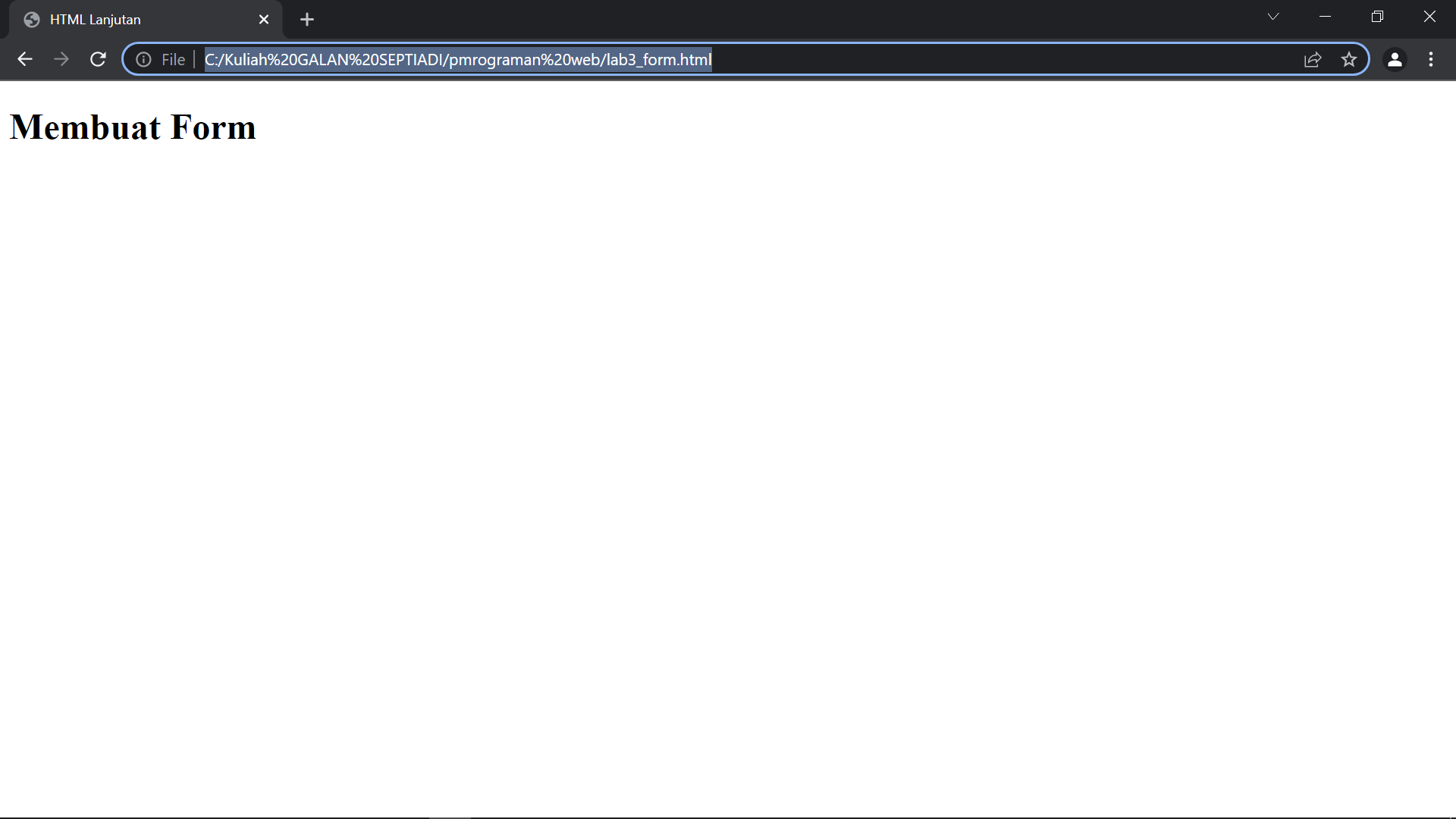GitHub - galanseptiadi/Lab3Web