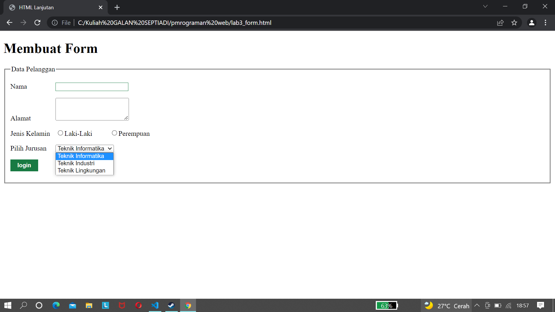 GitHub - galanseptiadi/Lab3Web