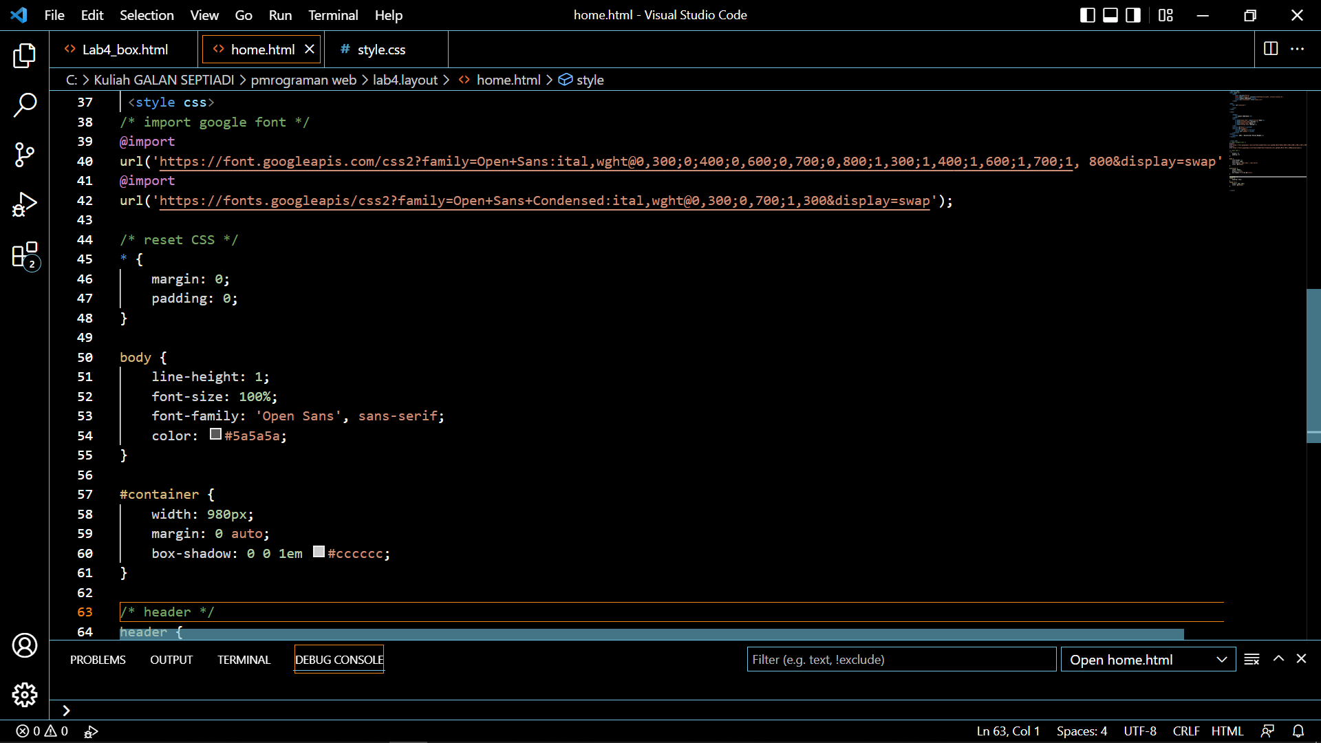 GitHub - galanseptiadi/Lab4web