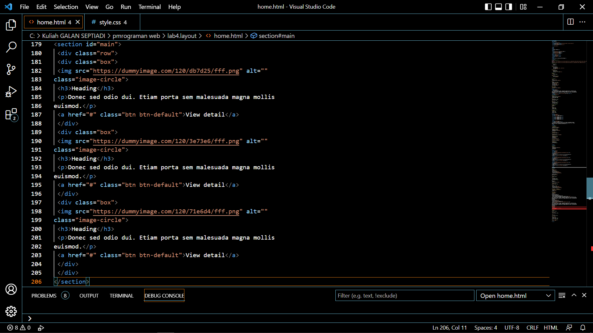 GitHub - galanseptiadi/Lab4web