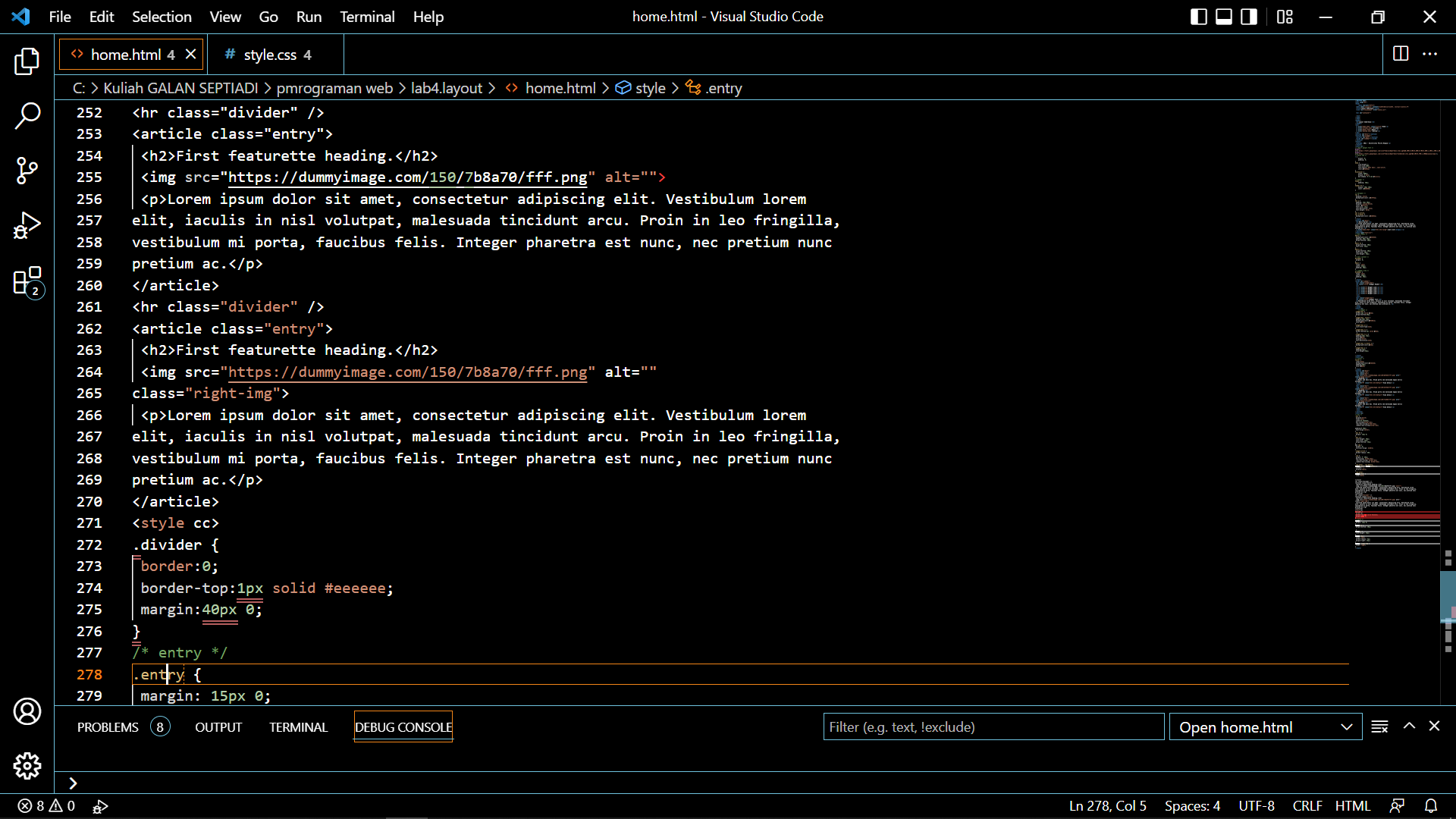 GitHub - galanseptiadi/Lab4web