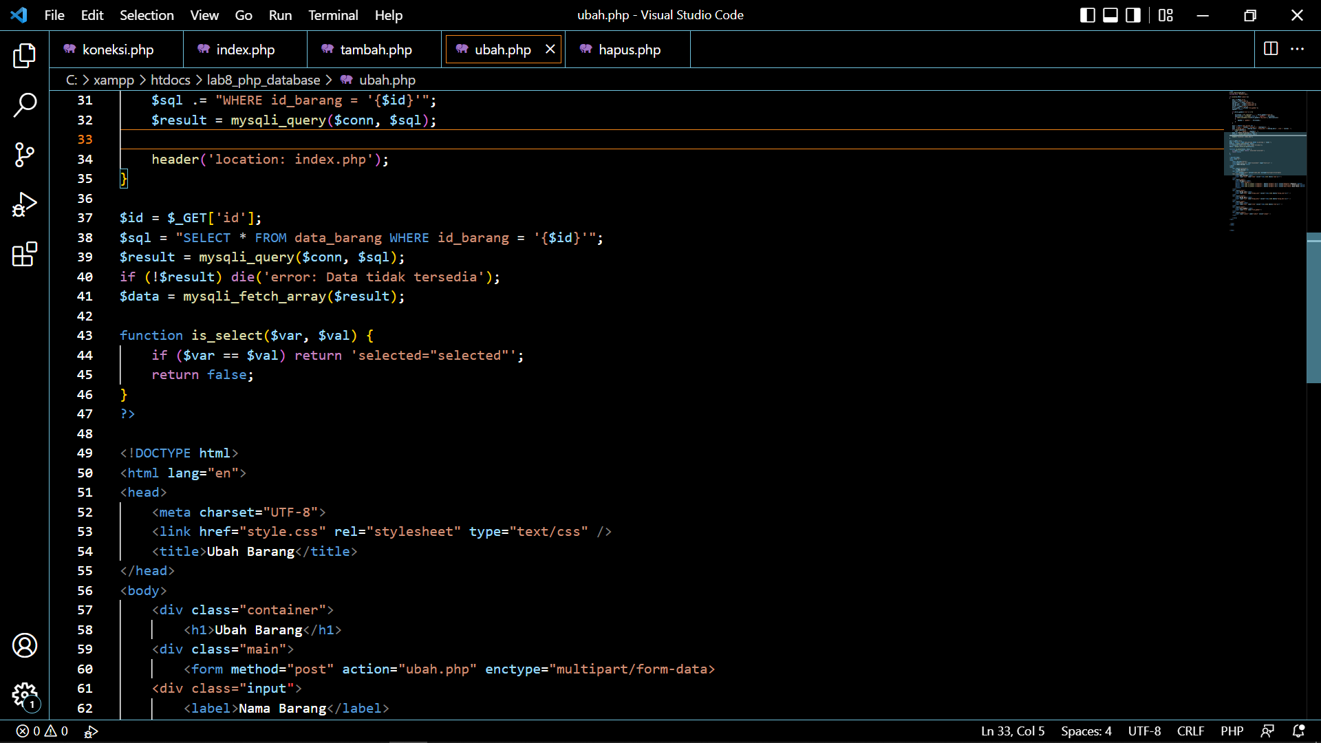 GitHub - galanseptiadi/Lab8Web