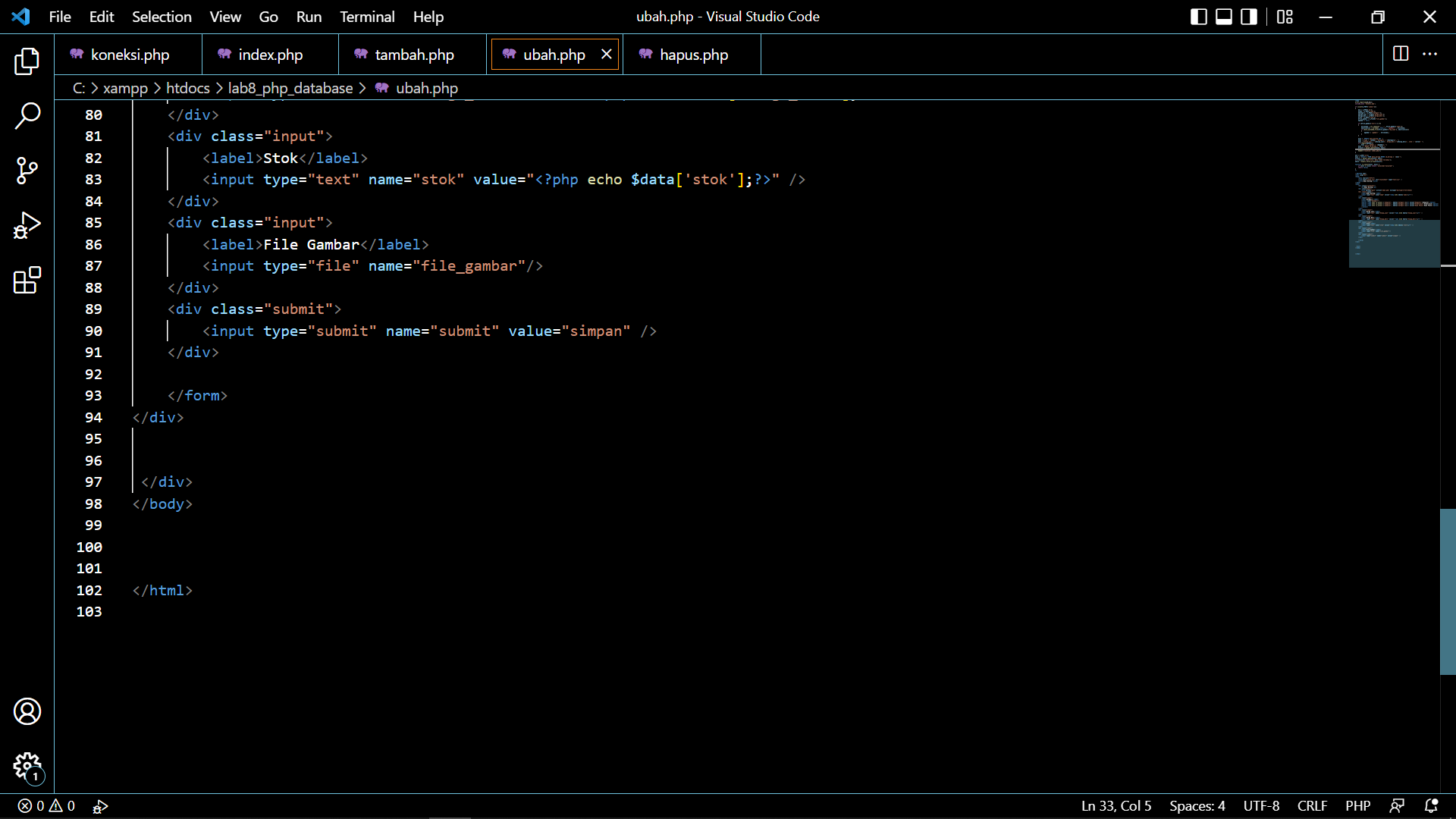 GitHub - galanseptiadi/Lab8Web