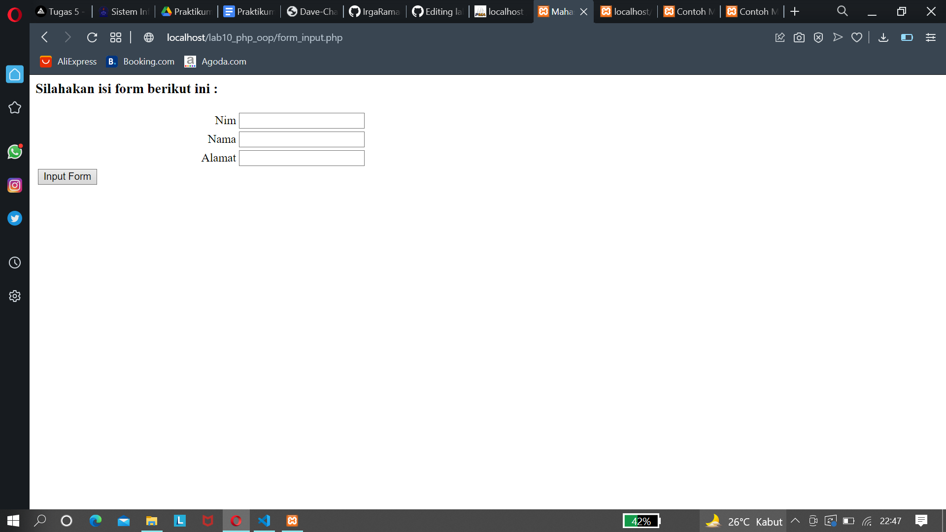GitHub - galanseptiadi/lab10Web