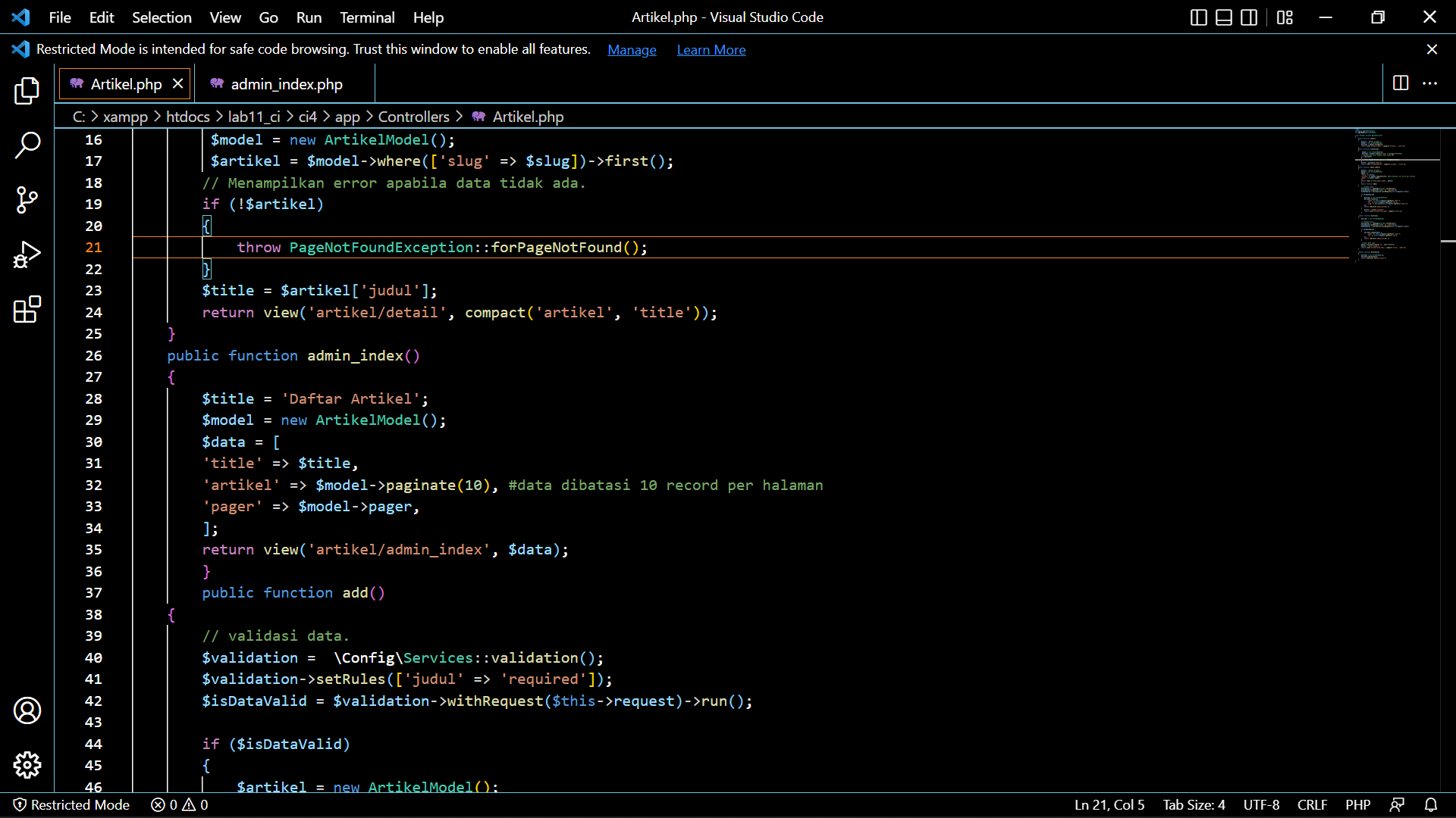 GitHub - galanseptiadi/lab11Web