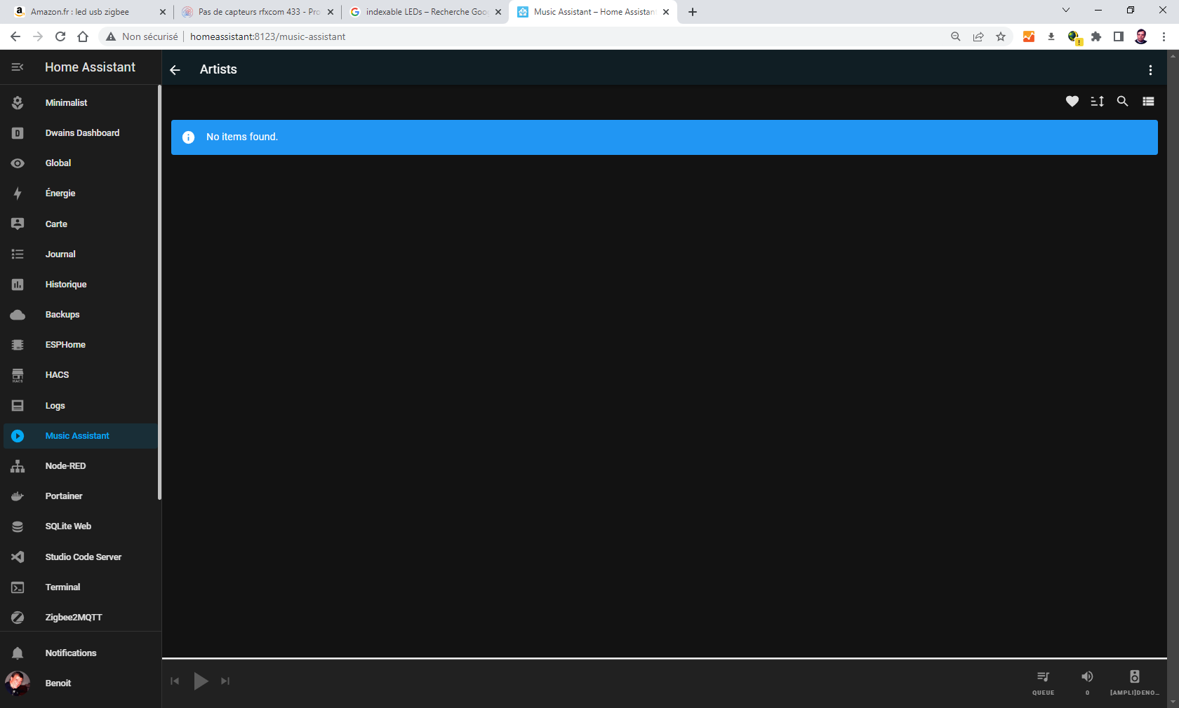 Mounting a Network location within Home Assistant · music-assistant ...