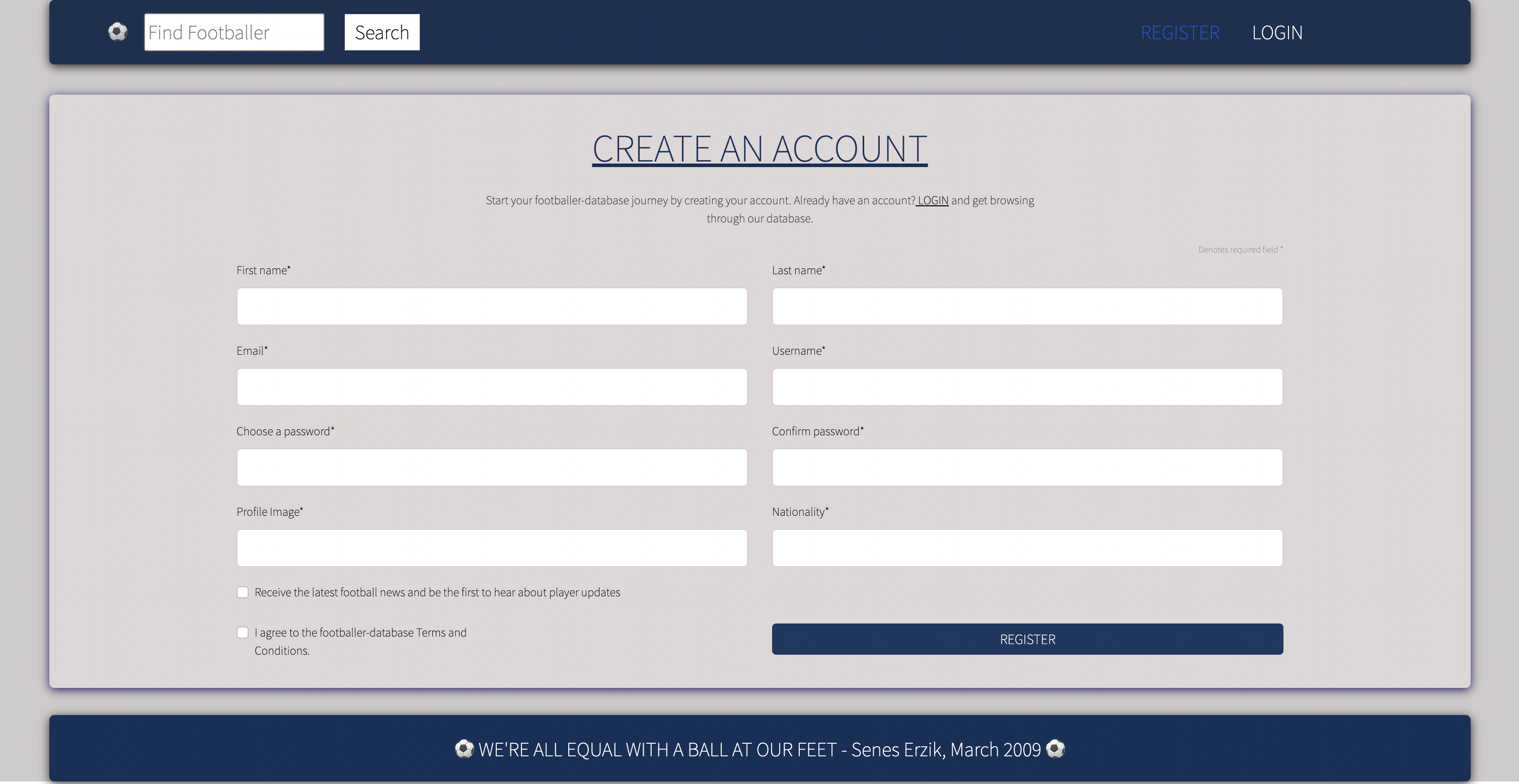 GitHub - markoravnice25/GA-Project-4-Footballer-Database