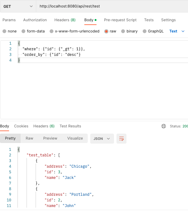 order_by not working in REST endpoint · Issue #9350 · hasura/graphql-engine · GitHub