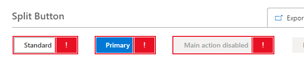 Bug Accessibility Issue Split Button Using A Negative Tabindex On An Element Inside An