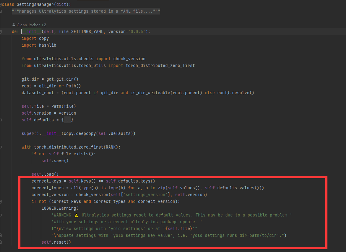 Problem with "setting.yaml" not working in class Settings Manager ...