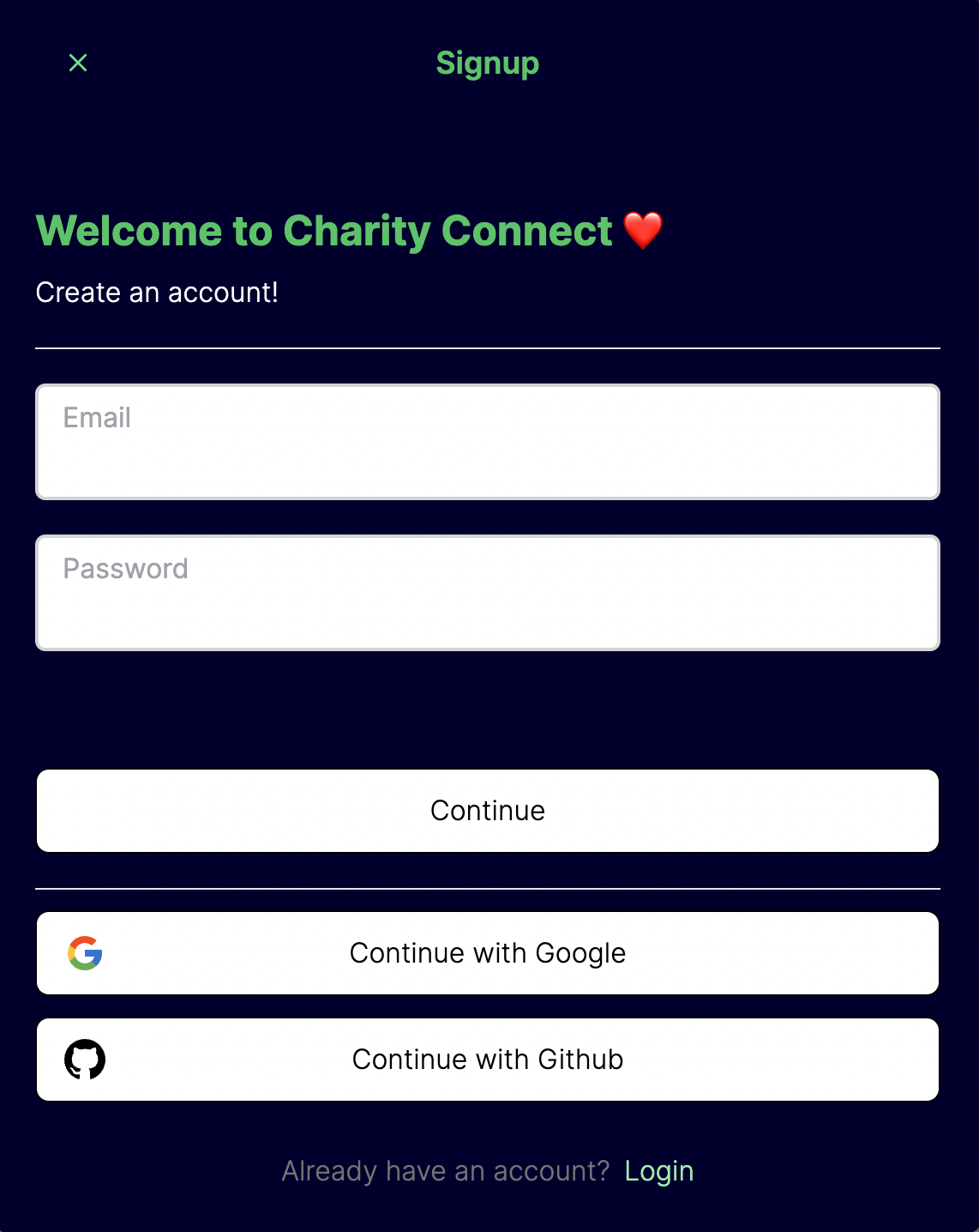 GitHub - Bubble-Bits/Charity-Connect