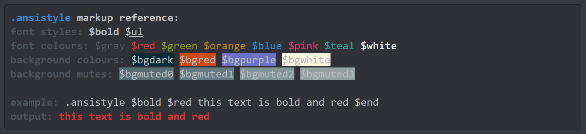 GitHub - cgulia/discord-ansi-formatting: Stylized text formatting for ...