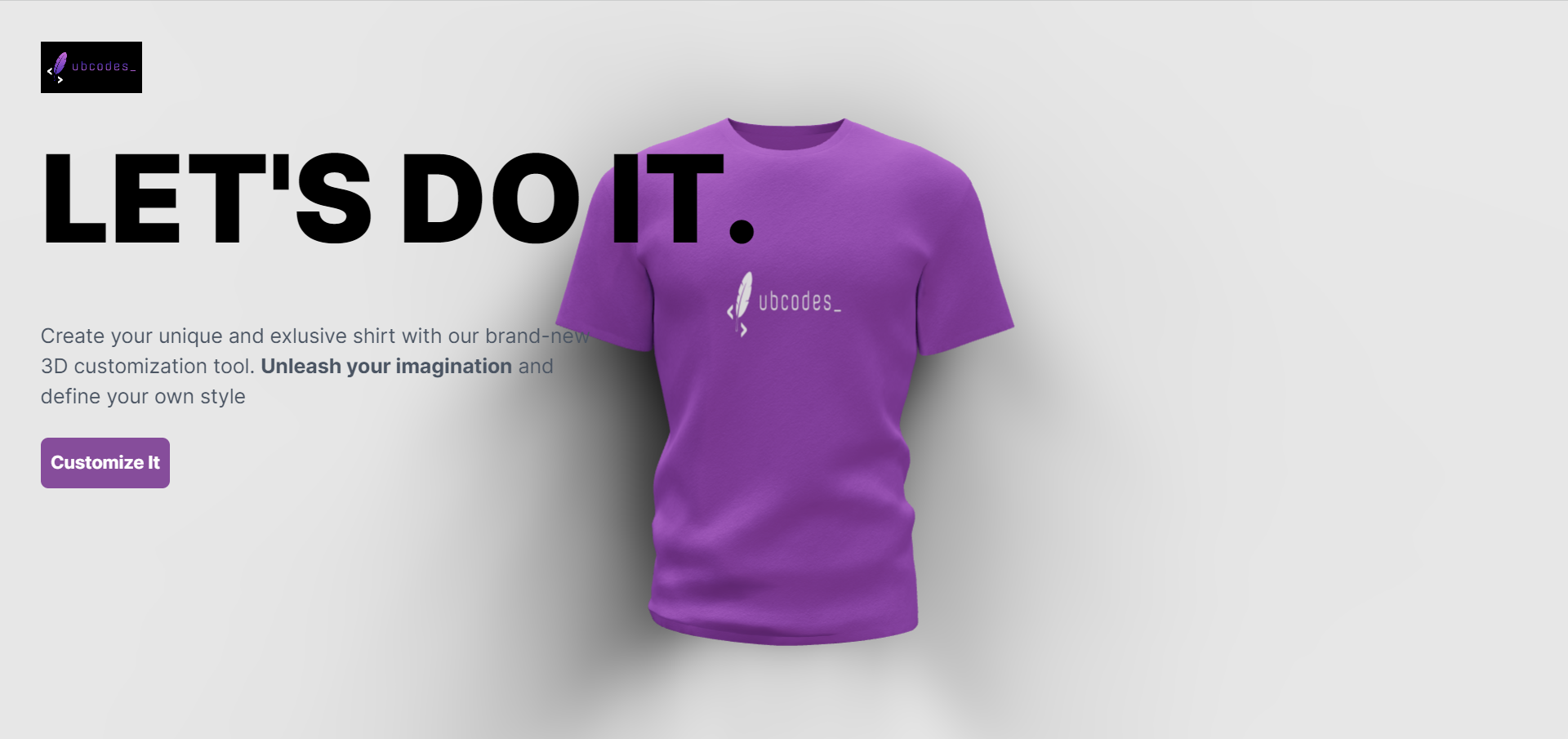 GitHub - ubcodes/threejs_3dshirt-customizer