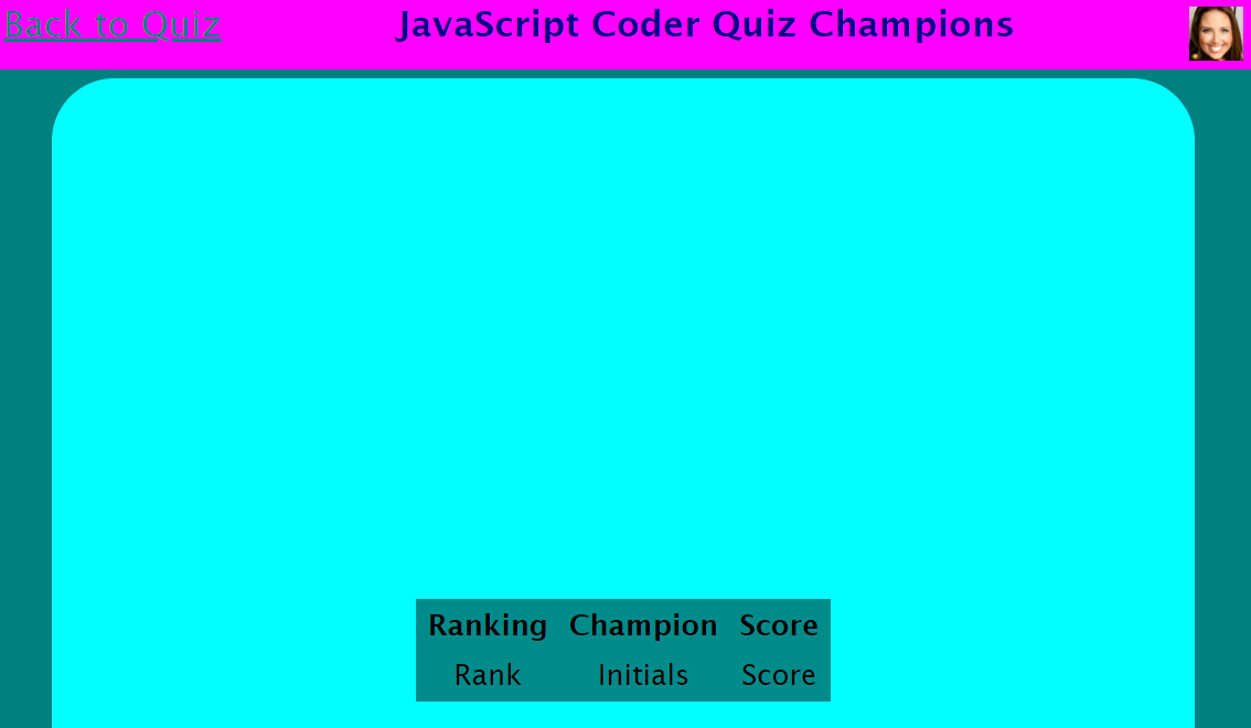 GitHub - TeagrinForde/jsQuiz-challenge4: Timed quiz covering the fundamentals of JavaScript Code