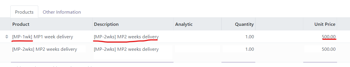 Unable to pick a correct description and price from Vendor Price List ...