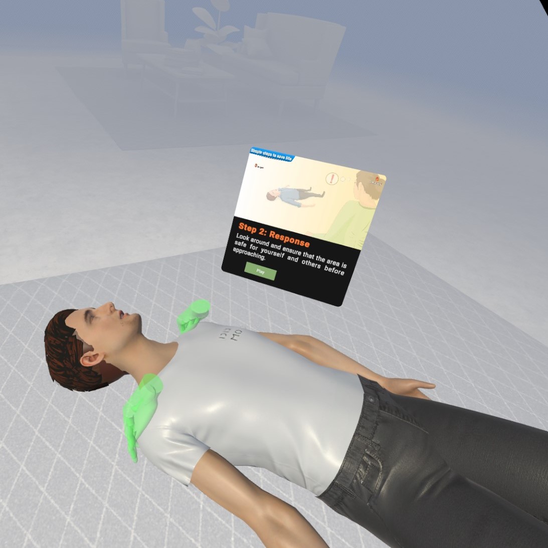 GitHub - csu-hci-projects/SP23-CPR-Resuscitation-Scenario-using-Virtual-Reality