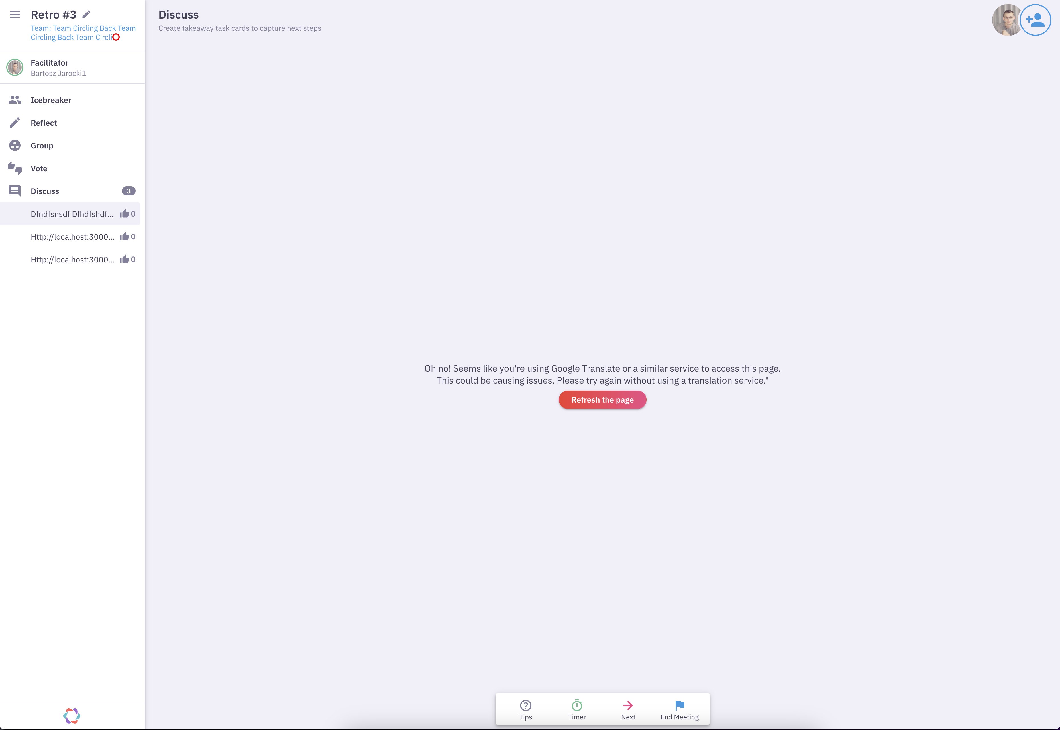 Error: NotFoundError: Failed to execute 'removeChild' on 'Node': The node to be removed is not a ...