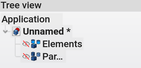 Deleting assembly leaves stray "Elements"/"Parts" nodes behind · Issue #1257 · realthunder ...
