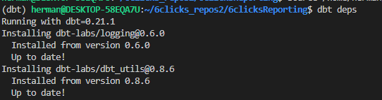 Error Encountered When Installing Logging · Issue 51 · Dbt Labsdbt Event Logging · Github 1435