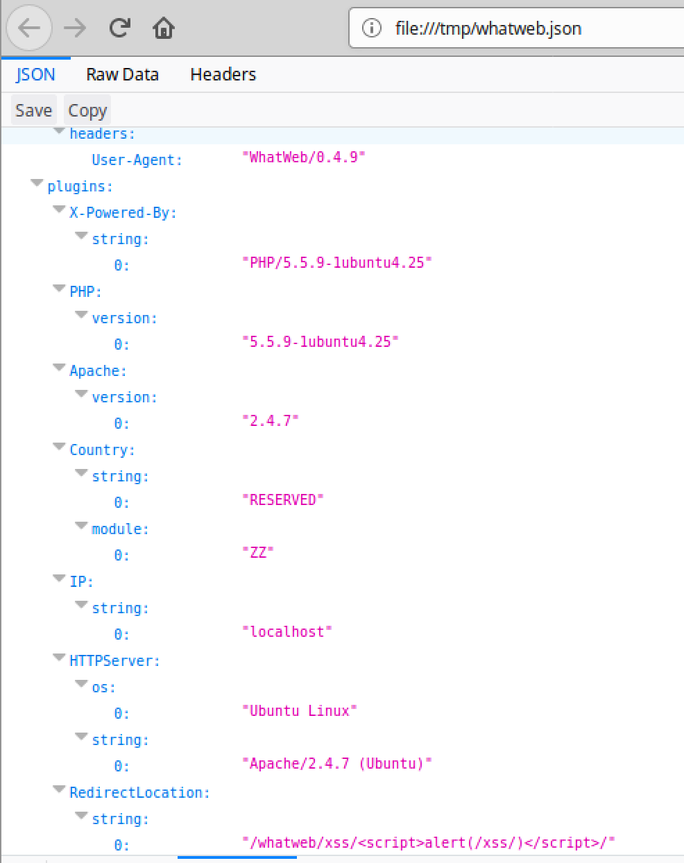Security Issue: Stored XSS · Issue #261 · urbanadventurer/WhatWeb · GitHub
