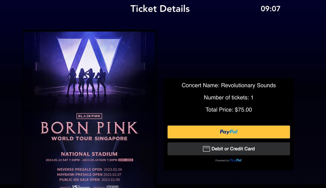 GitHub - Qds11/TicketPRO-Concert-Booking-System