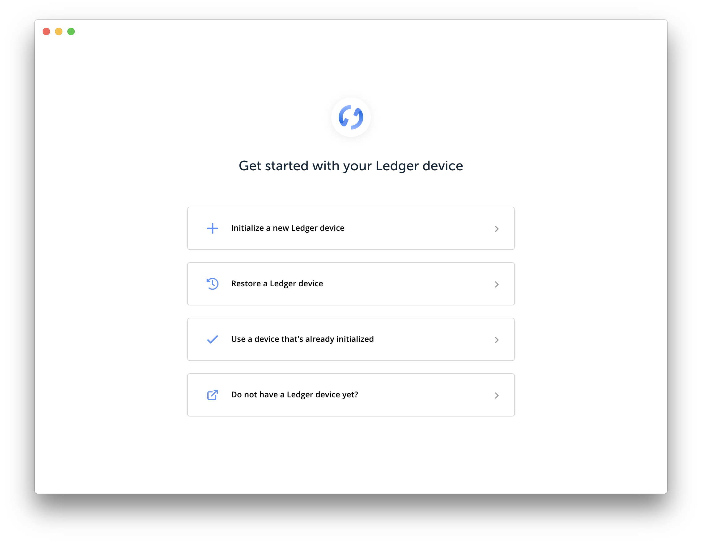 Add a warning before restarting the onboarding · Issue #1146 · LedgerHQ/ledger-live-desktop · GitHub