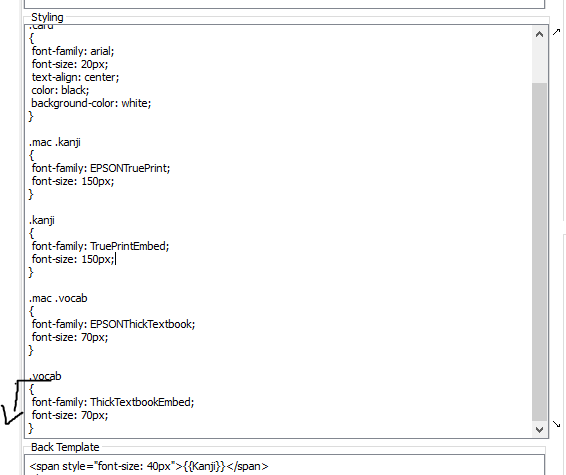 Change card font · Issue #28 · AnkiUniversal/Anki-Universal · GitHub