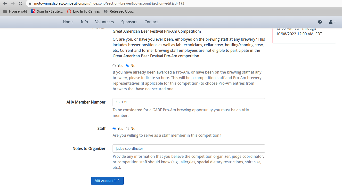 2.4.0(e) Registered users can't add/edit their judging/stewarding elections · Issue #1359 ...